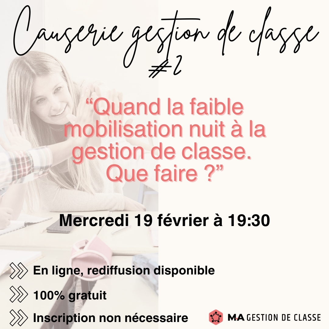 Accueil - M-A Gestion de classe